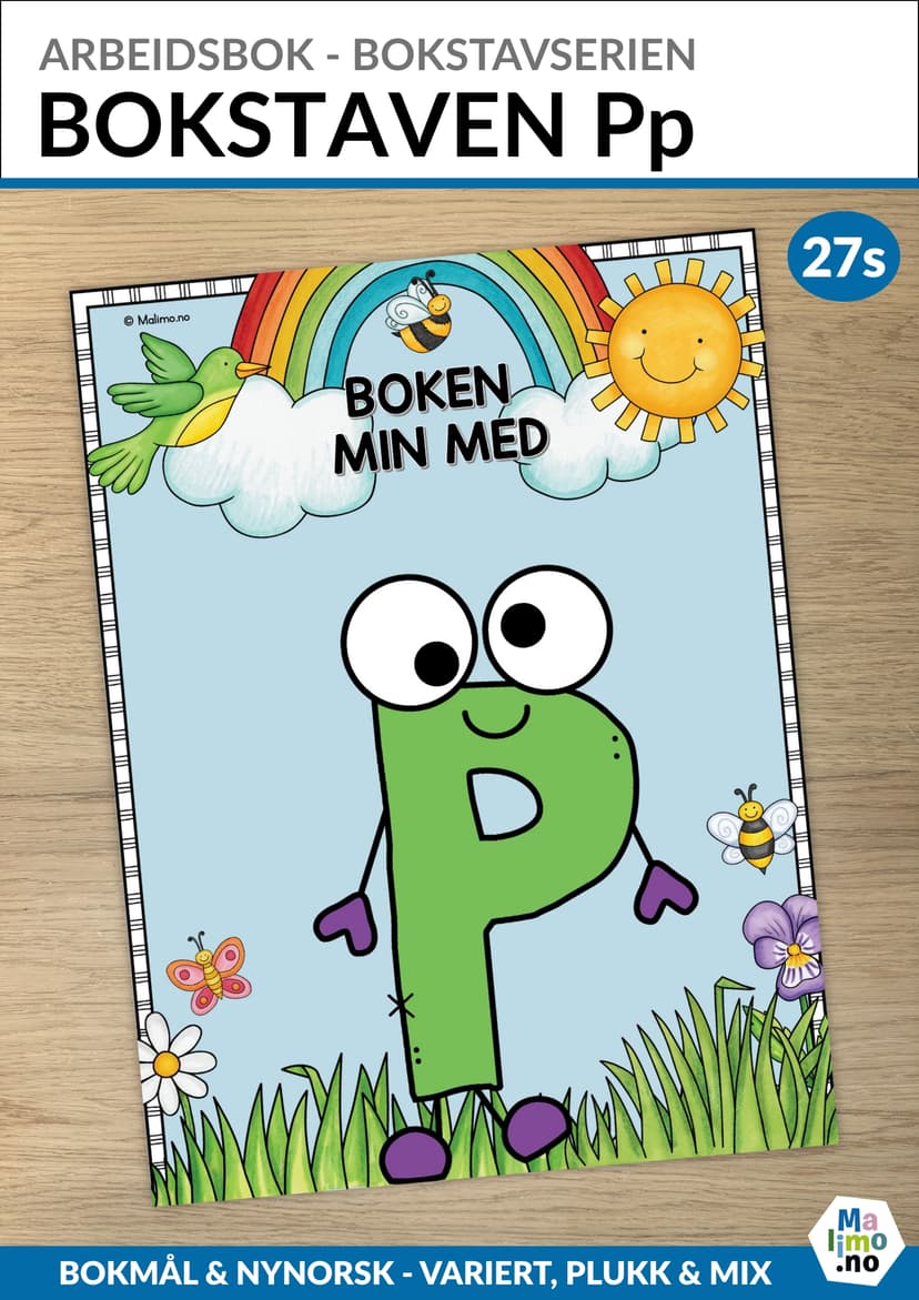 BOKSTAVSERIEN - Bokstaven P og p