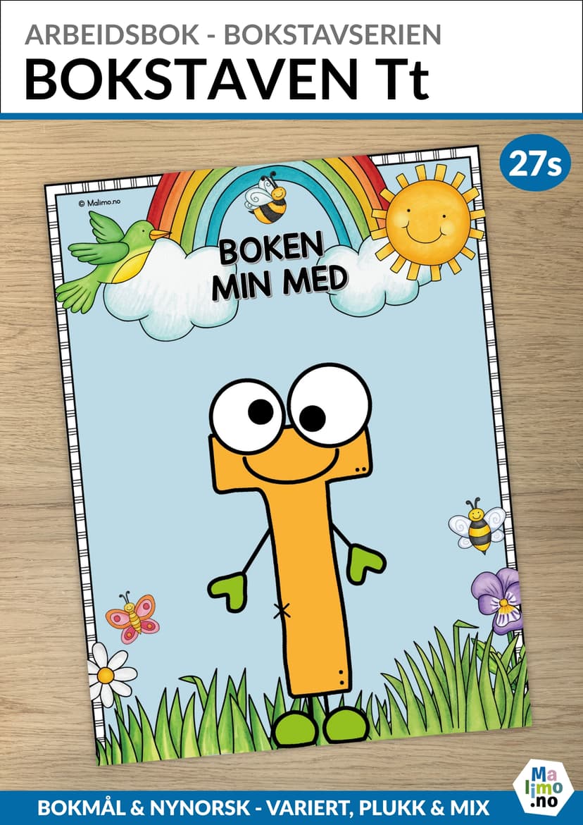 BOKSTAVSERIEN - Bokstaven T og t