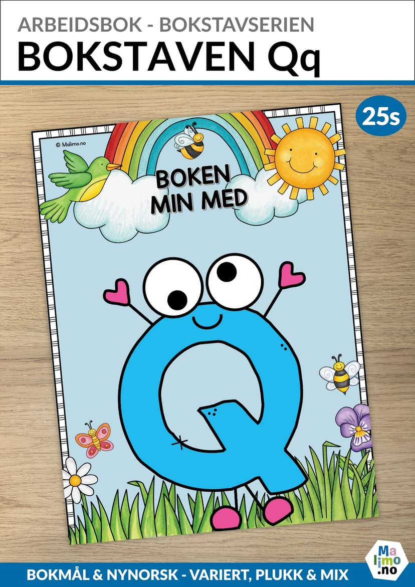 BOKSTAVSERIEN - Bokstaven Q og q